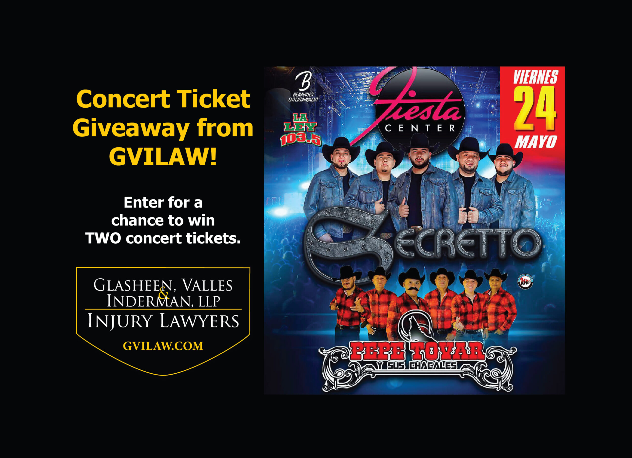 Glasheen, Valles & Inderman Injury Lawyers Sponsor 2024 Concert Series ...